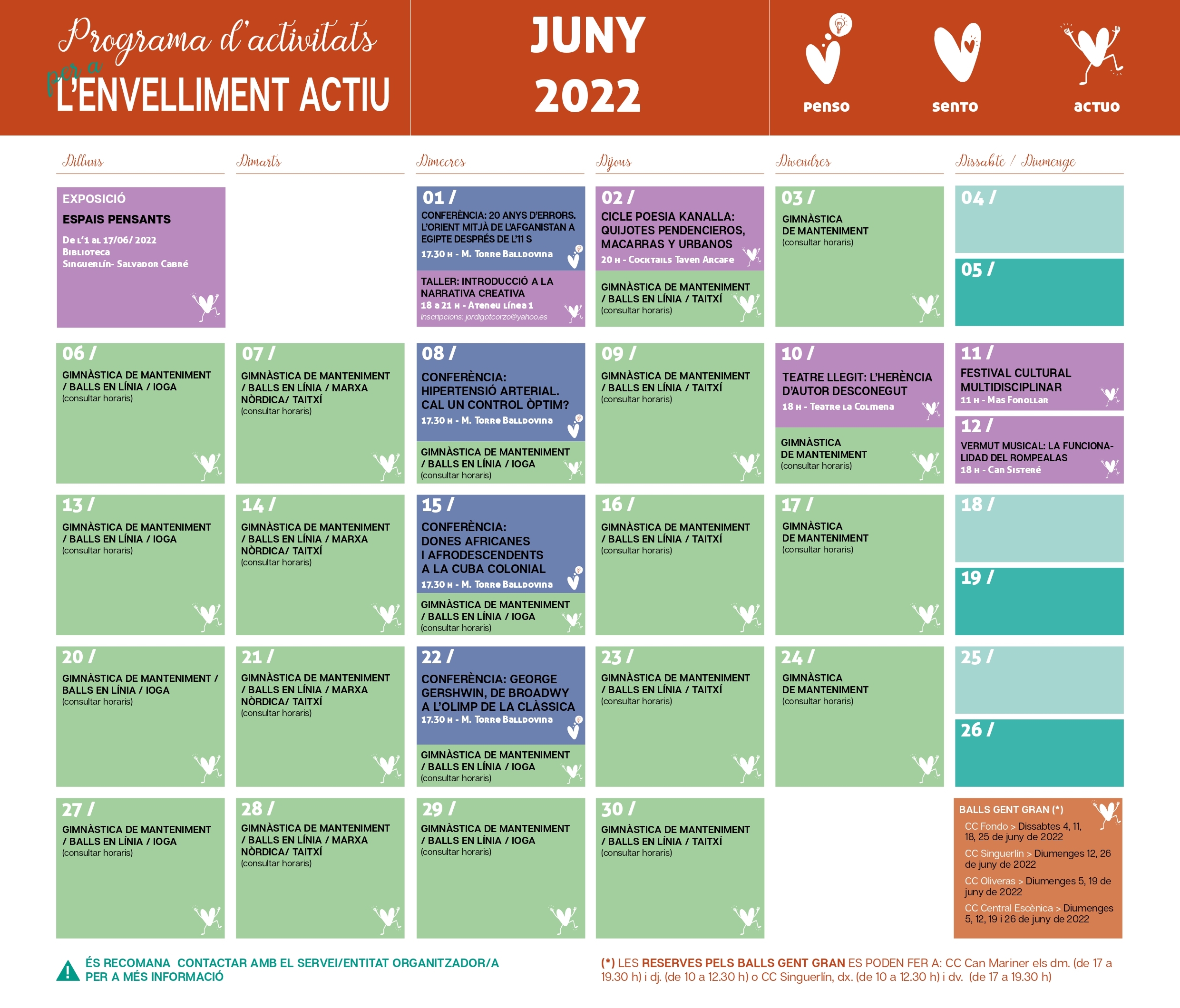 Activitats d'aquest any: Ajuntament de Santa Coloma de Gramenet